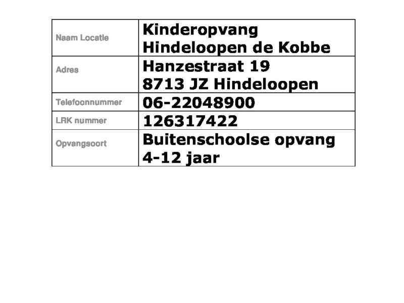 Pedagogisch Werkplan Kinderopvang Hindeloopen de Kobbe (2024 april ...